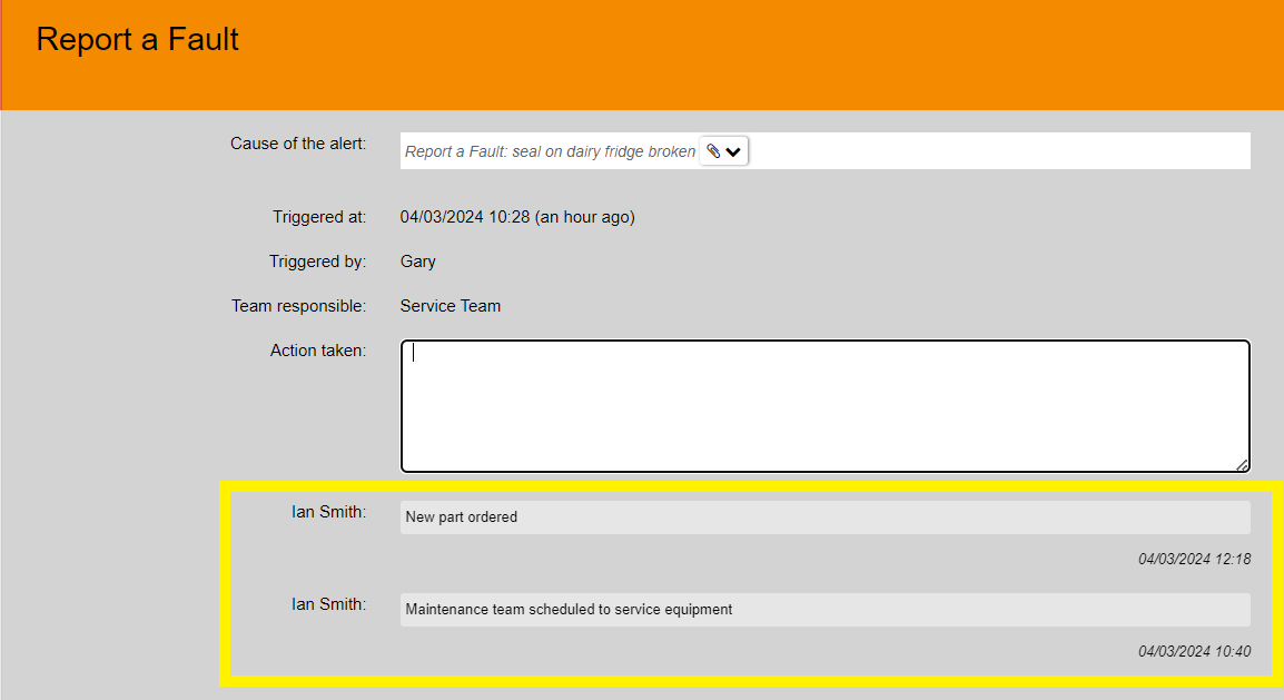 View, Acknowledge, & Clear Alerts